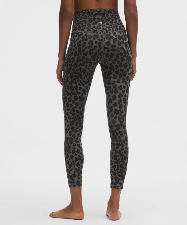 Lululemon Align™ High-rise Pant With Pockets 25 - True Leopard Black Multi