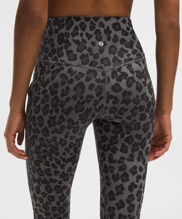 Lululemon Align™ High-rise Pant With Pockets 25 - True Leopard Black Multi