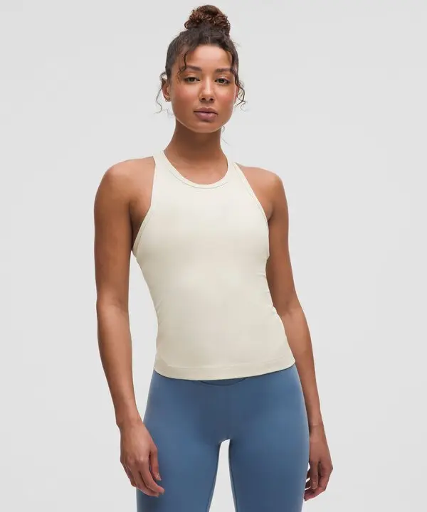 Lululemon Align™ Waist-length Racerback Tank Top - Light Ivory