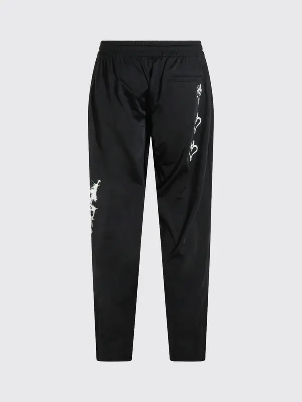 Y3 Slim Fit Recycled Polyester Crêpe Drawstring Track Trousers