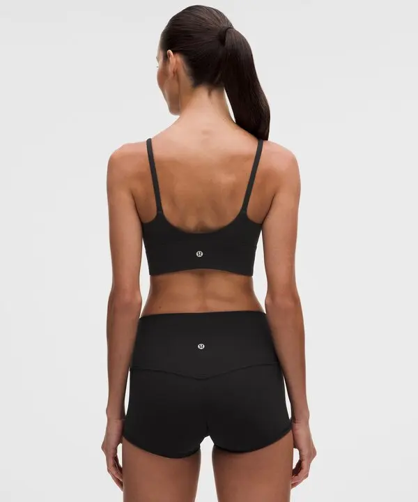 Lululemon Focuser Scoop-neck Bra Nulu - Black