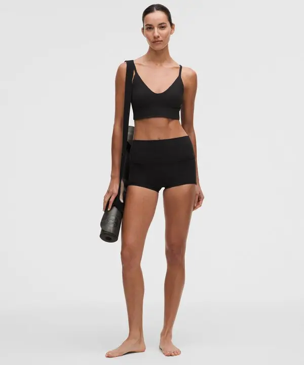 Lululemon Focuser Scoop-neck Bra Nulu - Black