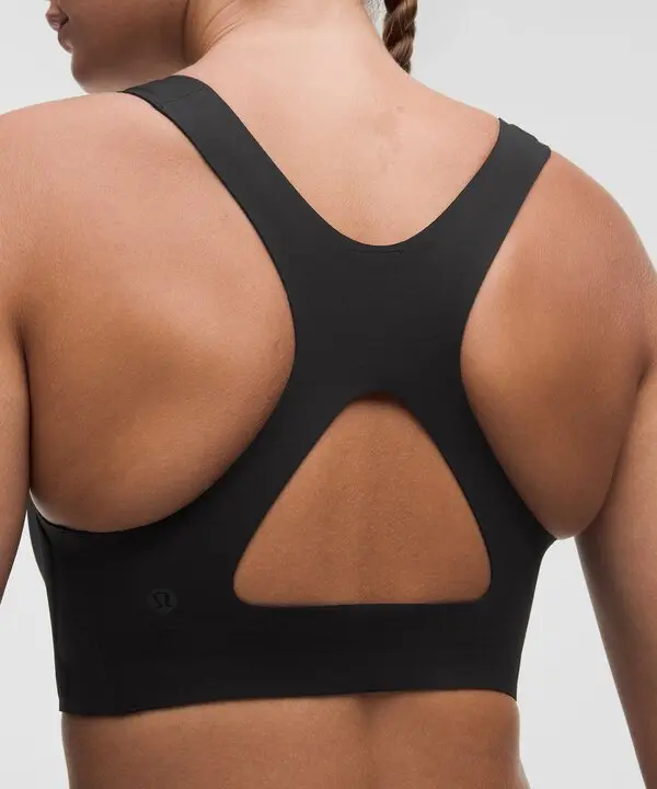 Lululemon Go Further Bra With Support Code Technology - Black