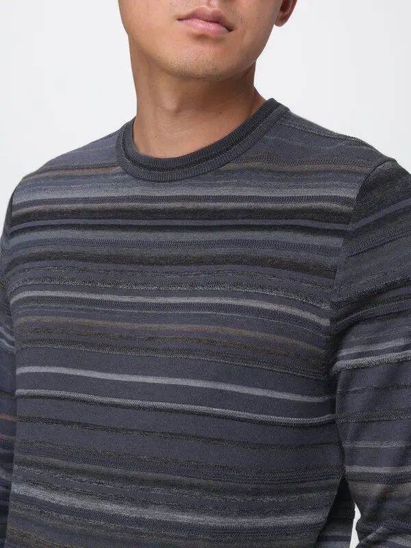 Paul Smith Striped Merino Wool Crew-neck Jumper