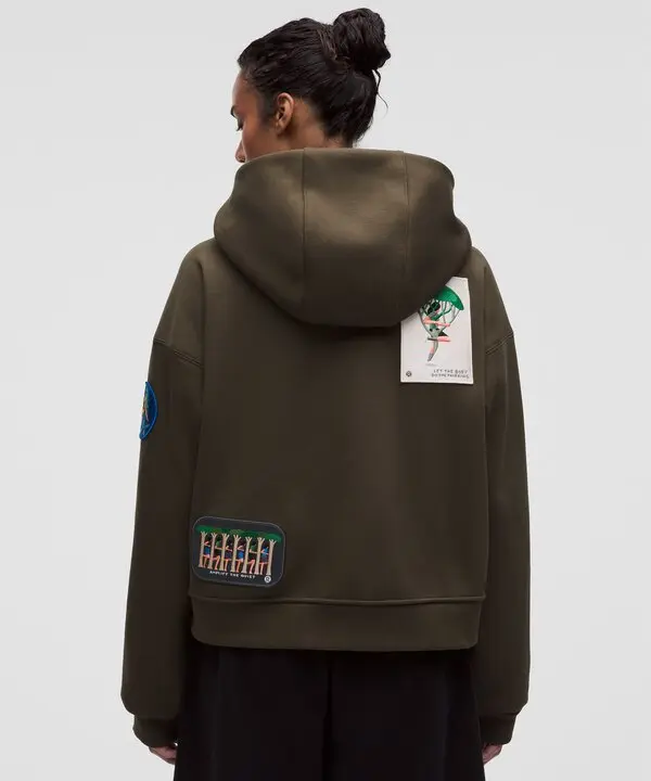 Lululemon X Geoff Mcfetridge Big Cozy Full-zip Hoodie