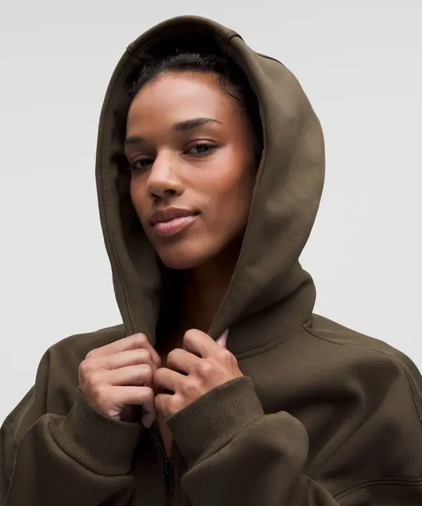 Lululemon X Geoff Mcfetridge Big Cozy Full-zip Hoodie