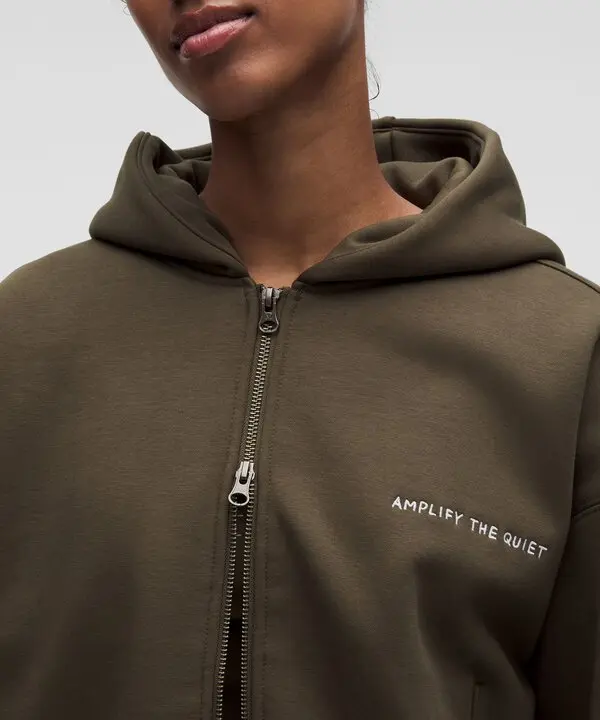 Lululemon X Geoff Mcfetridge Big Cozy Full-zip Hoodie