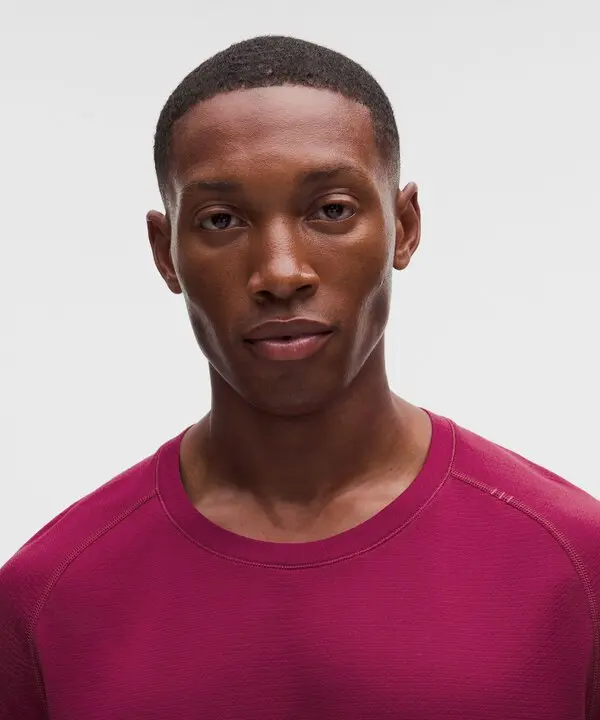 Lululemon Metal Vent Tech Short-sleeve Shirt - Raspberry Rave/raspberry Rave