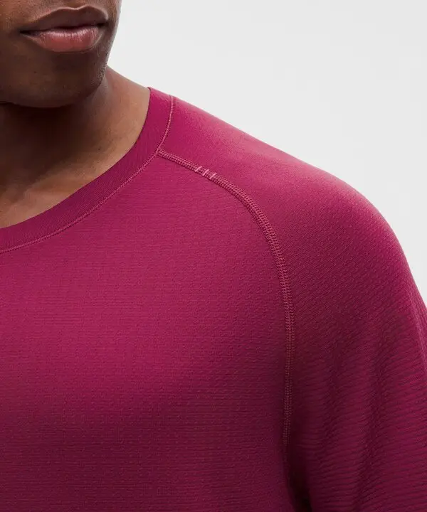 Lululemon Metal Vent Tech Short-sleeve Shirt - Raspberry Rave/raspberry Rave