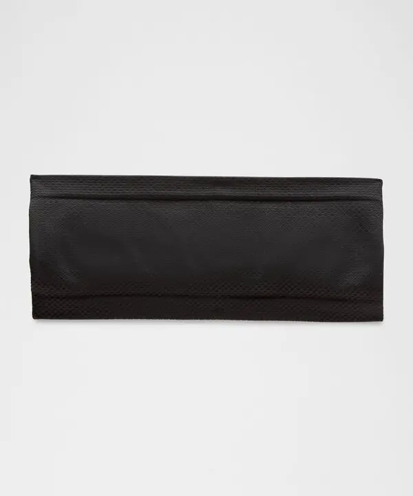 Lululemon Metal Vent Tech Seamless Wide Headband - Black