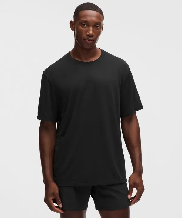 Lululemon Mile Maker Mesh Short-sleeve T-shirt - Black