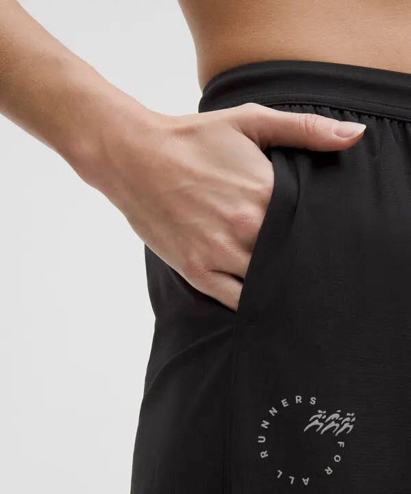 Lululemon Mile Maker Run Crew Graphic High-rise Track Pant