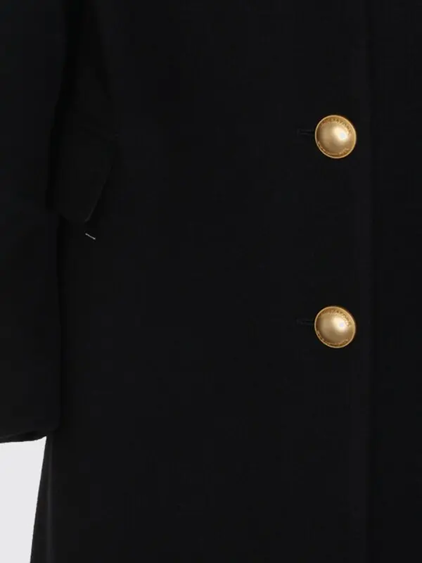 Tagliatore Knee-length Single-breasted Wool And Cashmere Coat