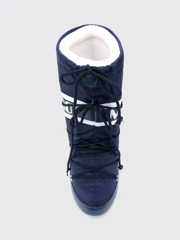 Moon Boot Icon Nylon Logo Lace-up Snow Boots