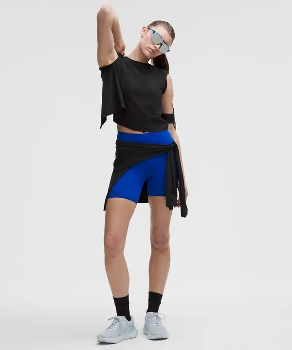Lululemon Pace Crush Cross-back Graphic T-shirt