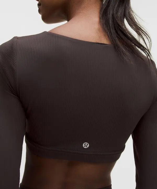 Lululemon Ribbed Nulu Long-sleeve Bra Top