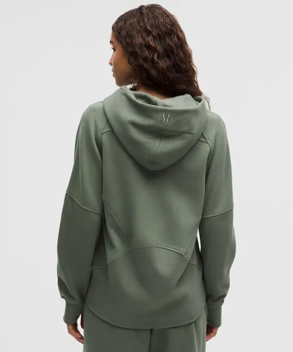Lululemon Scuba Oversized Half-zip Hoodie - Willow Leaf