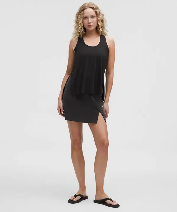 Lululemon Silkyappeal Side-slit Tank Top - Black