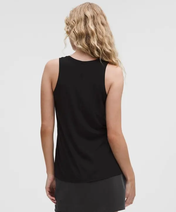 Lululemon Silkyappeal Side-slit Tank Top - Black