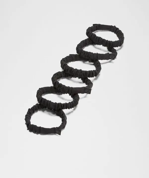 Lululemon Skinny Scrunchies - Black