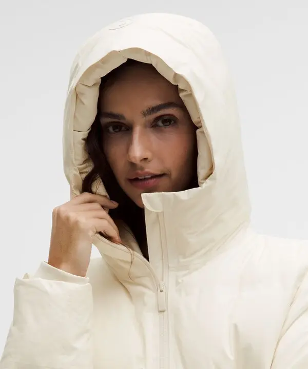 Lululemon Slush Hour 600-down-fill Waterproof Jacket - Light Ivory