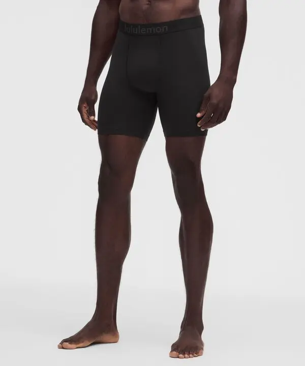 Lululemon Soft Stretch Active Boxer Brief 7 - Black