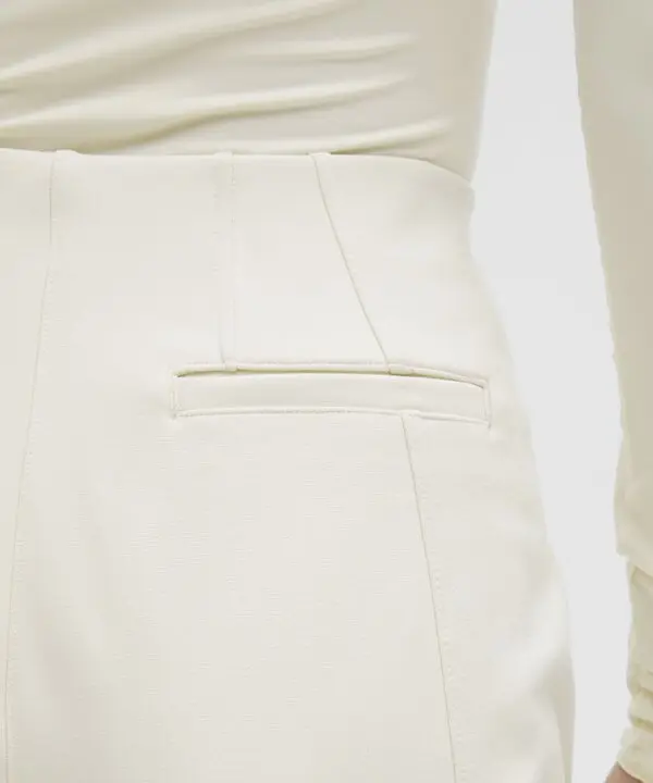 Lululemon Stretch Knit Straight-leg Pull-on Pant - Bone