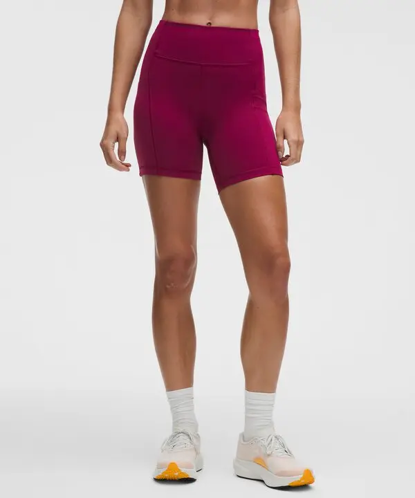 Lululemon Swift Speed High-rise Short 6 - Raspberry Rave