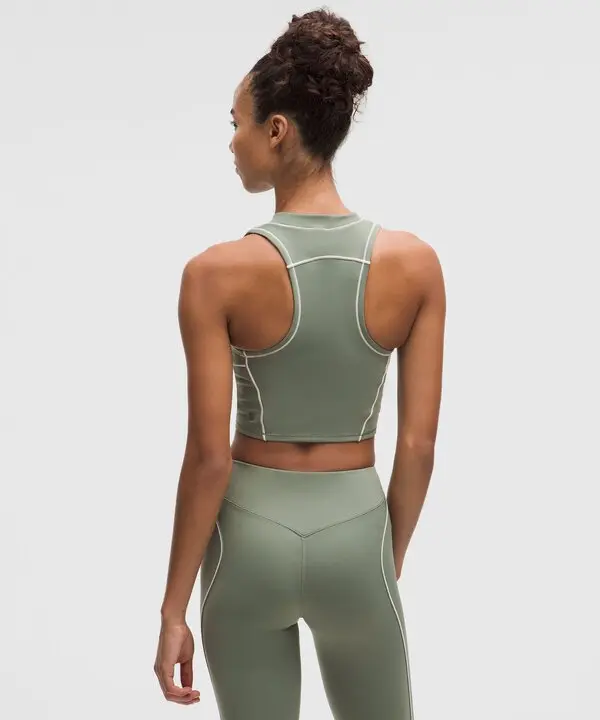 Lululemon Ultralu Contour-seam Cropped Tank Top