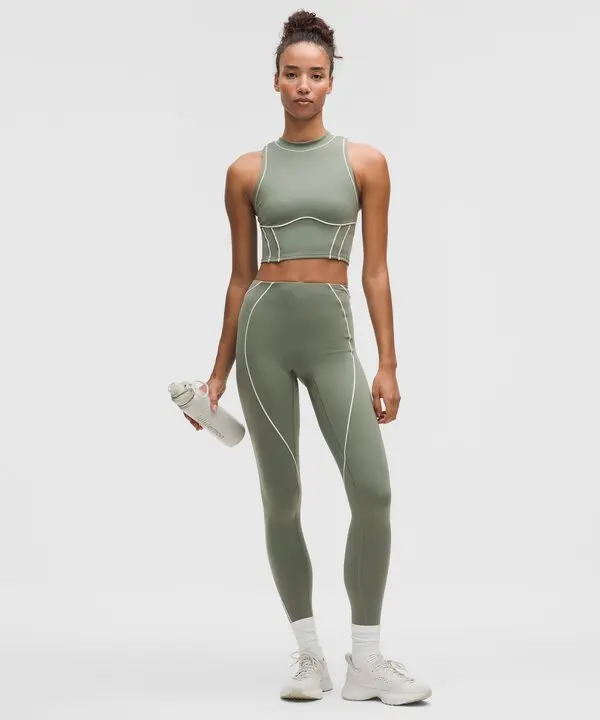 Lululemon Ultralu Contour-seam Cropped Tank Top