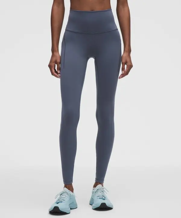 Lululemon Wunder Train High-rise Tight With Pockets 28 - Dusty Diamond