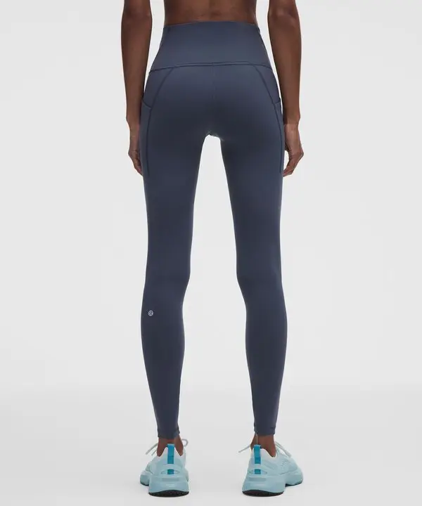 Lululemon Wunder Train High-rise Tight With Pockets 28 - Dusty Diamond