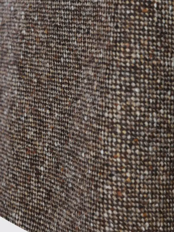 Brunello Cucinelli Flared Wool Blend Mini Skirt With High Elasticated Waist
