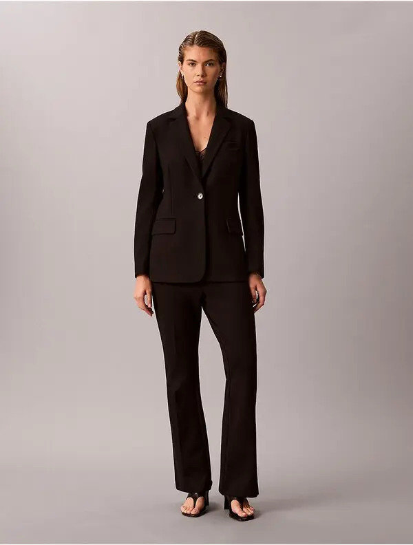 Calvin Klein High Twist Compression One-button Jacket