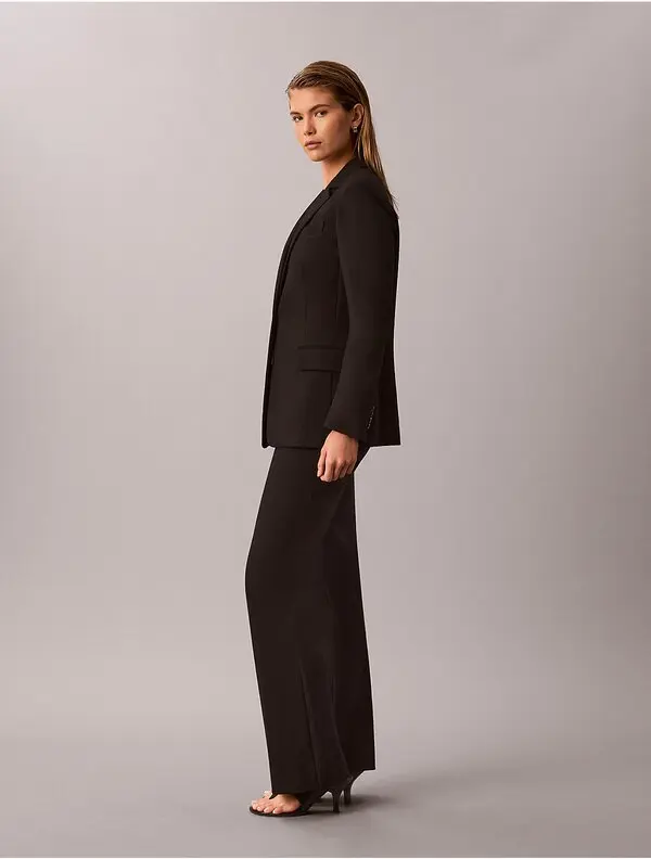 Calvin Klein High Twist Compression One-button Jacket