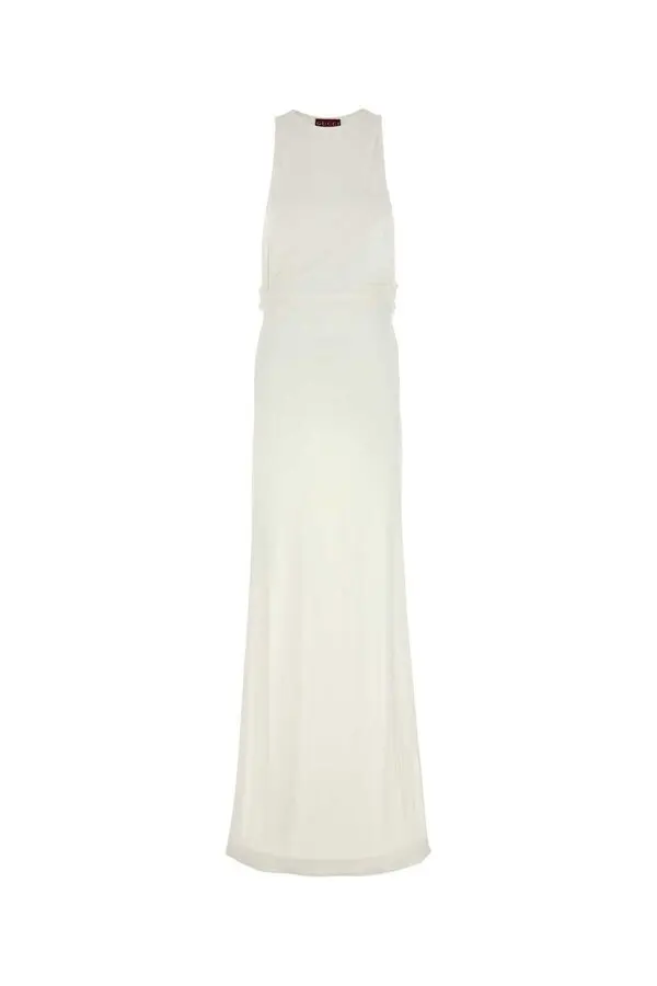 Gucci Crepe Long Dress
