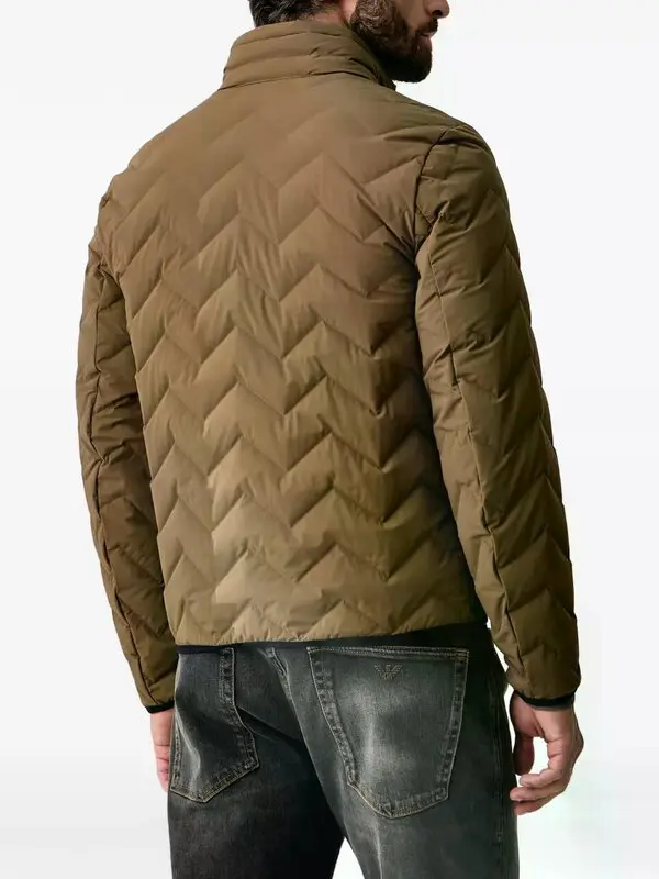 Emporio Armani Chevron-quilted Jacket