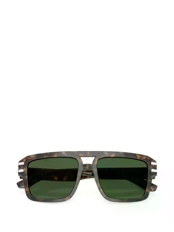 Dolce & Gabbana Tortoiseshell-effect Geometric-frame Sunglasses