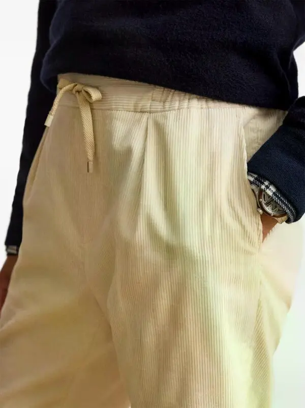 Ralph Lauren Purple Label Dorset Pleated Corduroy Trousers