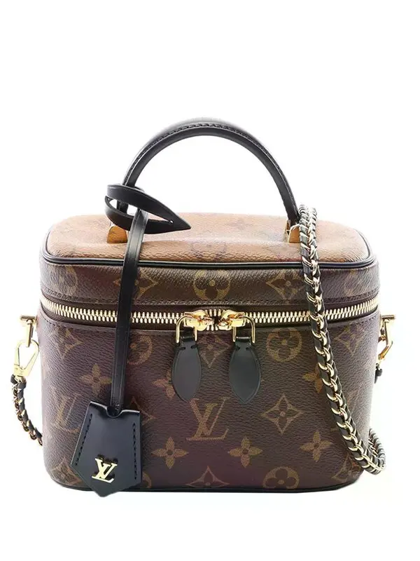 LOUIS VUITTON 2021-2026 Monogram Reverse Vanity Pm Satchel