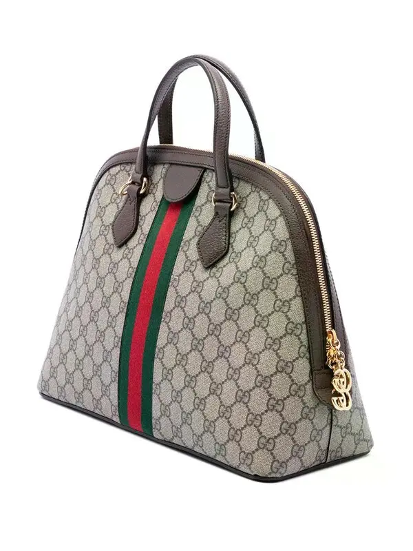 Gucci 2016-2026 Medium Gg Supreme Ophidia Web Satchel