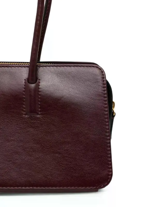 POLLINI Lady Logo-debossed Leather Tote Bag