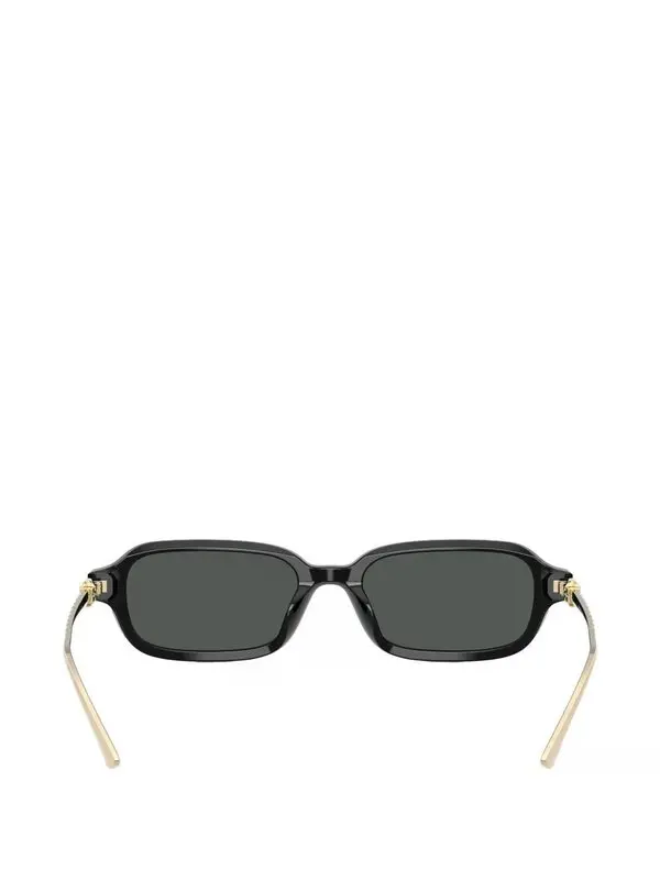 Tory Burch Kira Metal Rectangle Sunglasses