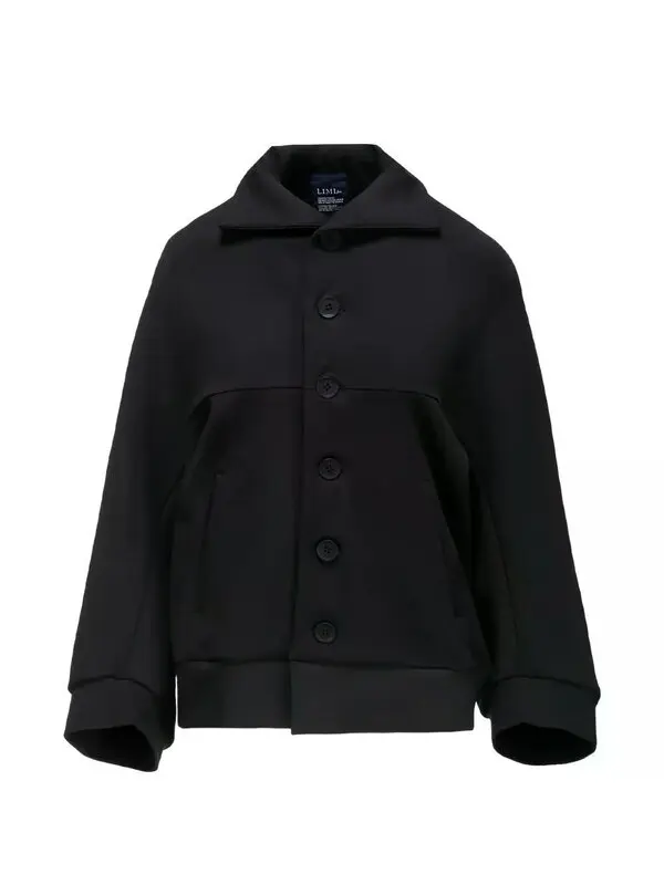 LIMI FEU Button-up Oversized Jacket - Black