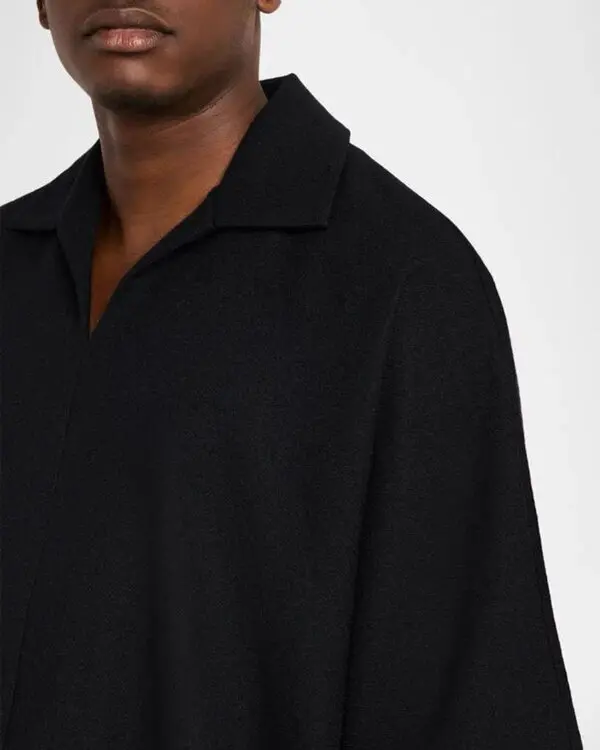 Fear Of God Apos;s Virgin Wool Relaxed-fit Polo Shirt