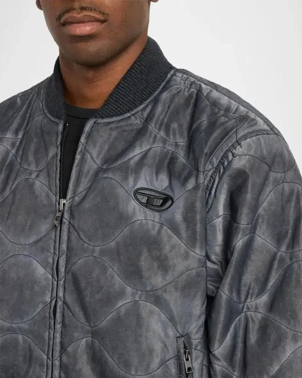 DIESEL® Apos;s J-type Quilted Bomber Jacket