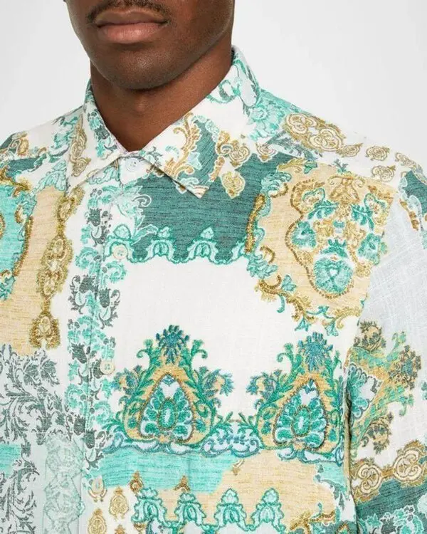 Robert Graham Apos;s Fairbank Embellished Long-sleeve Shirt