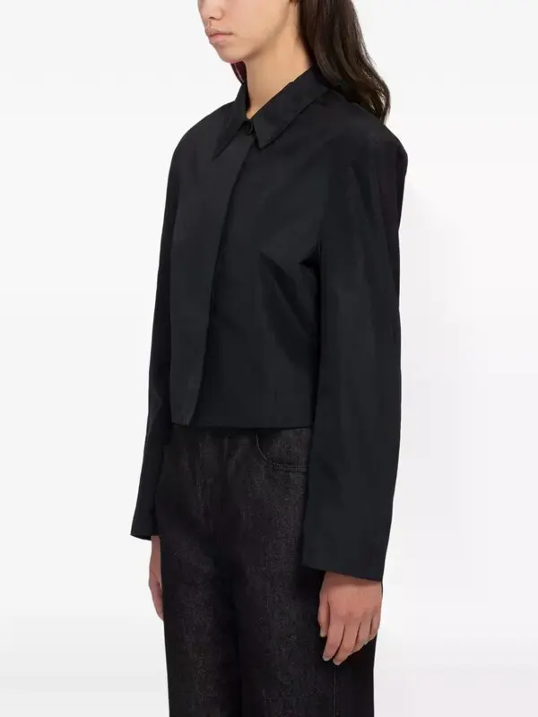 AMOMENTO Silk Taffeta Jacket