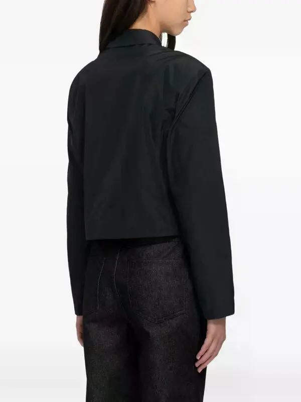 AMOMENTO Silk Taffeta Jacket