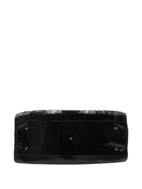 ANYA HINDMARCH Shirley Patent-leather Satchel Bag